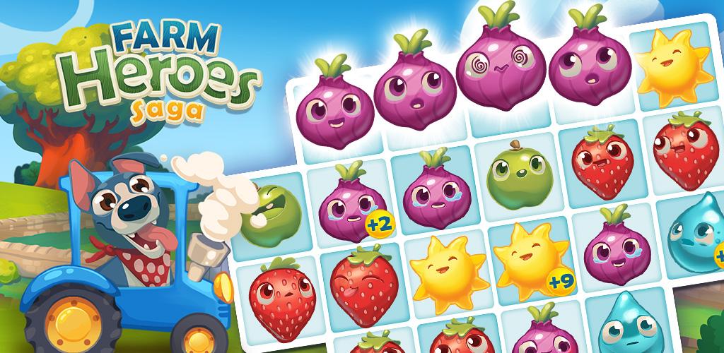 Jugar a Farm Heroes Saga gratis en la PC, así es como funciona!